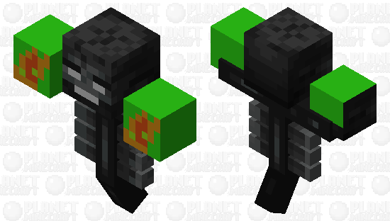 Rotten flesh with extra hell food Minecraft Mob Skin