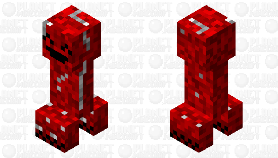 festive creeper Minecraft Mob Skin