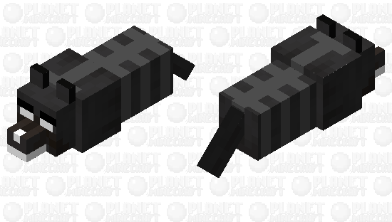 The wither as a wolf 1 Minecraft Mob Skin