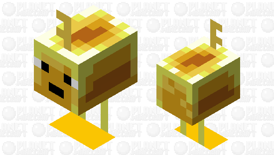 The Key Golem (Gold) (Retexture) Minecraft Mob Skin