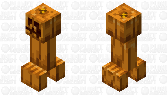 pumpkin creeper Minecraft Mob Skin