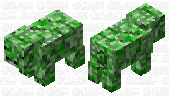 Creeper Pig Minecraft Mob Skin