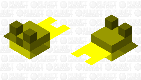 Golden Pufferfish Minecraft Mob Skin