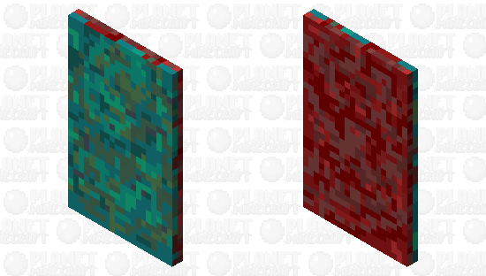 Cape: from warped forest Minecraft Mob Skin