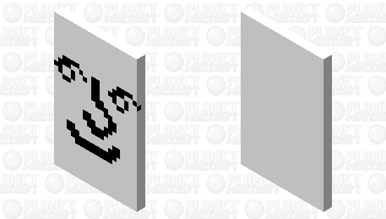Lenny Face Minecraft Mob Skin