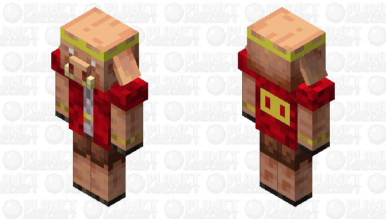 👑 The King of the Piglins 🐷 Minecraft Mob Skin