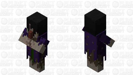 Possessed Witch (𝕱𝖔𝖗𝖇𝖎𝖉𝖉𝖊𝖓 𝕾𝖔𝖚𝖑𝖘) Minecraft Mob Skin