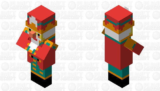 nut cracker villager Minecraft Mob Skin