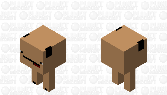 pug but more cursed Minecraft Mob Skin