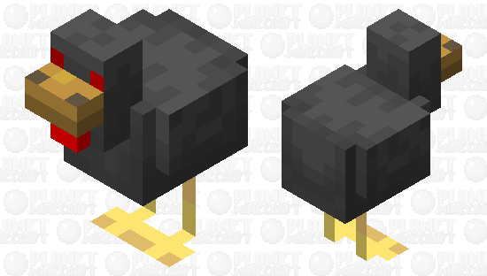 NETHER CHICKEN! Minecraft Mob Skin