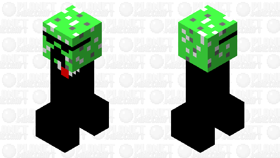 Secret agent creeper Minecraft Mob Skin