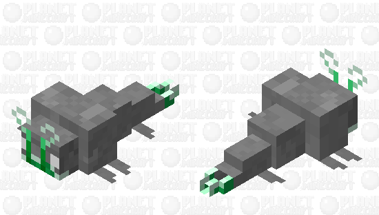 Emerald_fish / variant of SilverFish Minecraft Mob Skin
