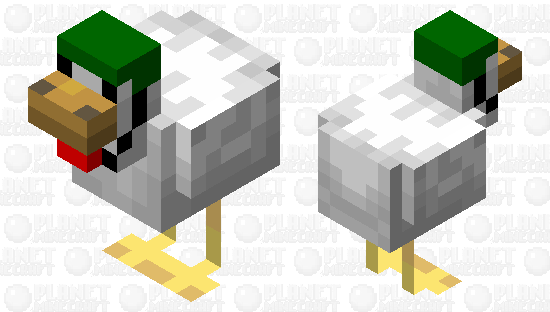 Military chicken Minecraft Mob Skin