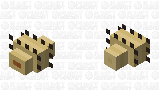 Maggot (spiny) Minecraft Mob Skin