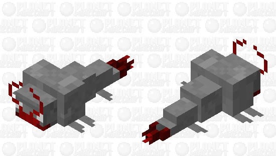 Redstone_fish / variant of SilverFish Minecraft Mob Skin