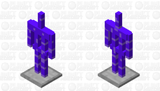 Violet Armor Stand Minecraft Mob Skin