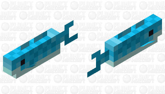 Cod to Tuna Minecraft Mob Skin