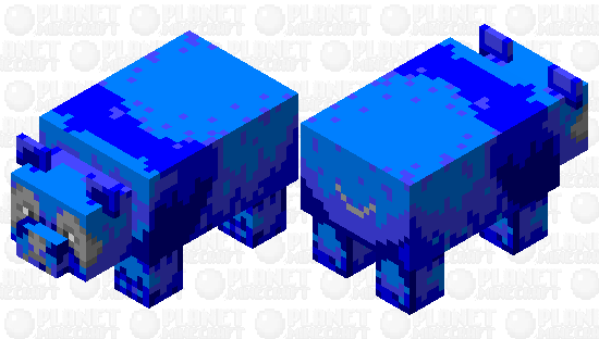 icy panda Minecraft Mob Skin