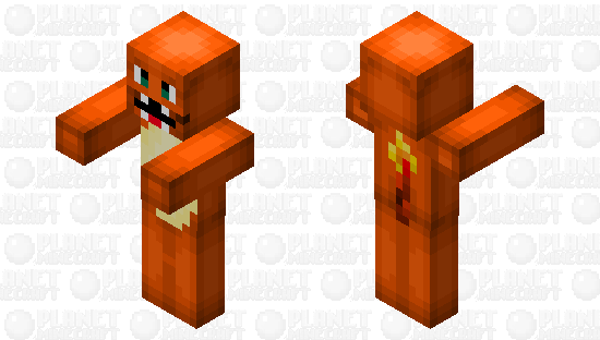 Charmander Minecraft Mob Skin