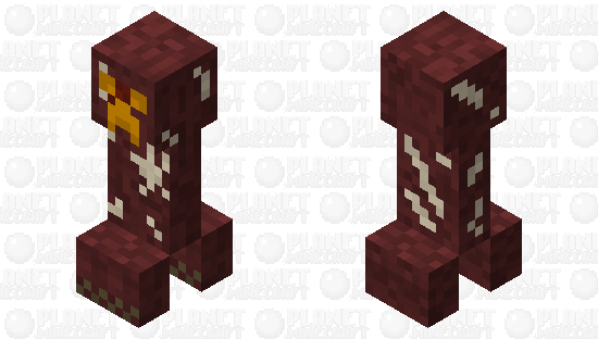 Nether swap creeper Minecraft Mob Skin