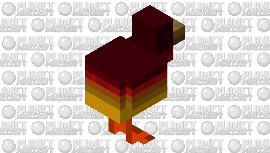 KFC (nether chicken) Minecraft Mob Skin