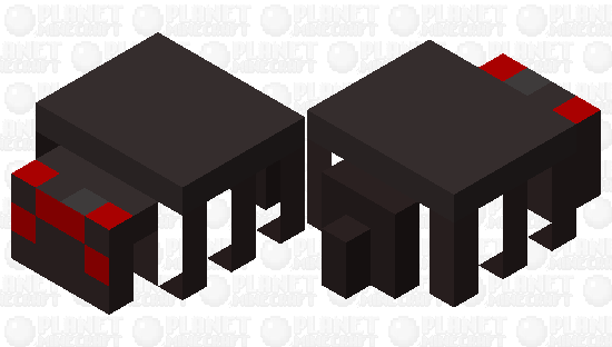 Baby Spider Minecraft Mob Skin