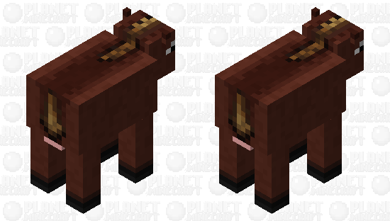 April Fools Cow Minecraft Mob Skin