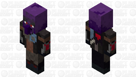 Alien vindicator Minecraft Mob Skin