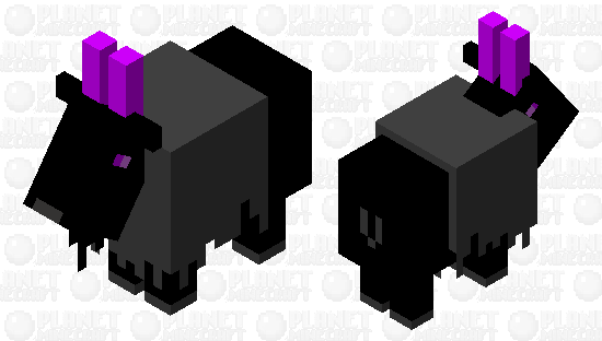 Ender Goat Minecraft Mob Skin