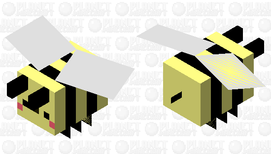 Kawaii bee Minecraft Mob Skin