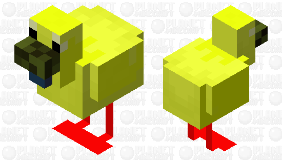 a very diffrent chicken! Minecraft Mob Skin