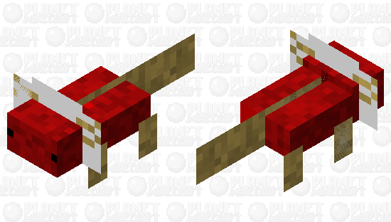 red and yellow axi Minecraft Mob Skin