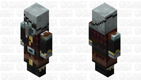 Captain Illager(Taiga) Minecraft Mob Skin
