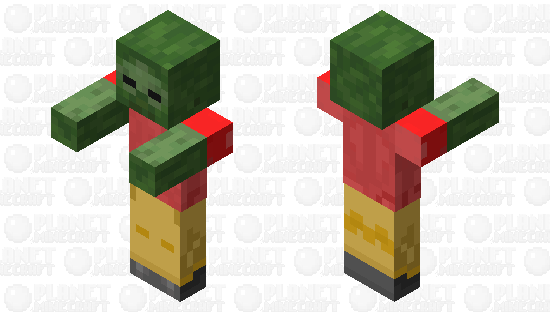 zombie (custom clothes) Minecraft Mob Skin