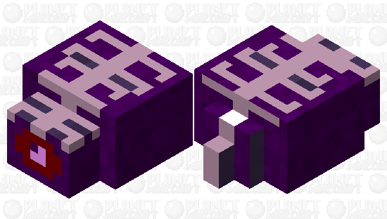 inproved endermite Minecraft Mob Skin