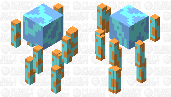 Lightning Rod Monstrosity Minecraft Mob Skin