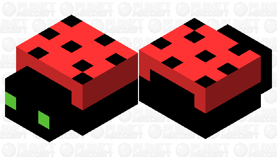 Lady bug Minecraft Mob Skin