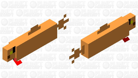 Changelin - salmon Minecraft Mob Skin