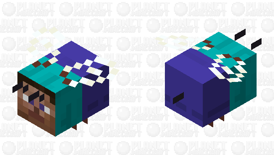 Steve Bee Minecraft Mob Skin