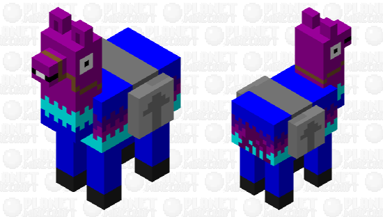 Loot lama (updated) Minecraft Mob Skin