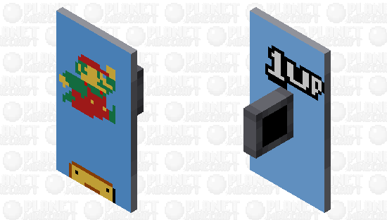 super mario shield Minecraft Mob Skin