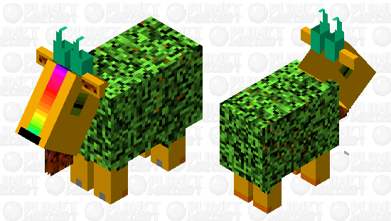 painted-goat Minecraft Mob Skin