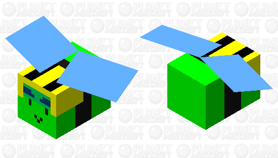Commander Bee - Bee Swarm Simulator Minecraft Mob Skin