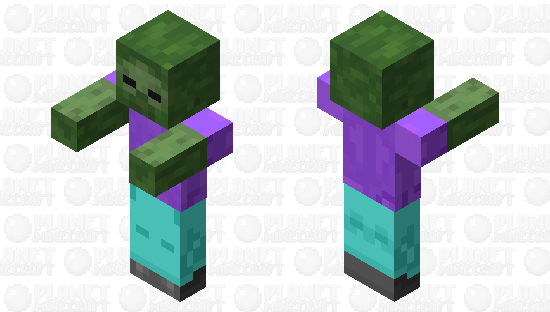 zombie (custom clothes) Minecraft Mob Skin