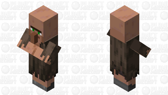 This villager needs to go to Target to get new clothes Minecraft Mob Skin