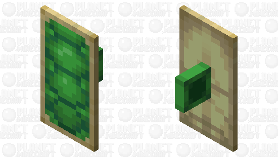 Turtle shell Shield Minecraft Mob Skin