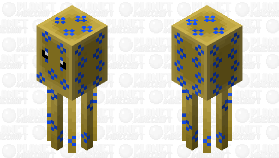 Blue Ringed Octopus Minecraft Mob Skin