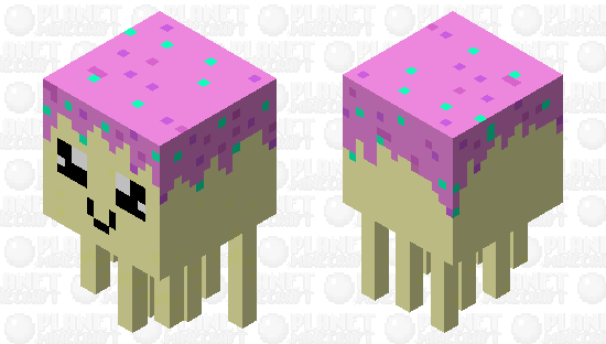 Candy Ghast Minecraft Mob Skin