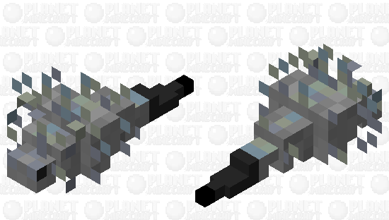 The SilverFish (Retexturing) Minecraft Mob Skin