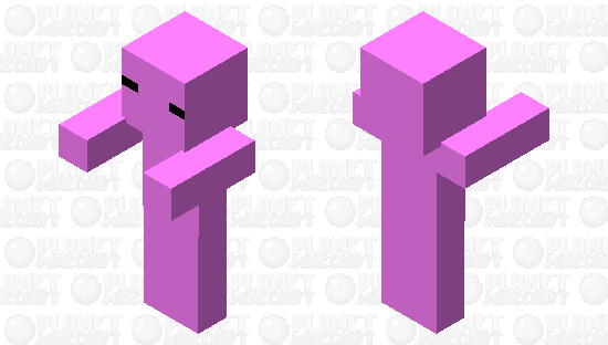 Pink Ninja Minecraft Mob Skin